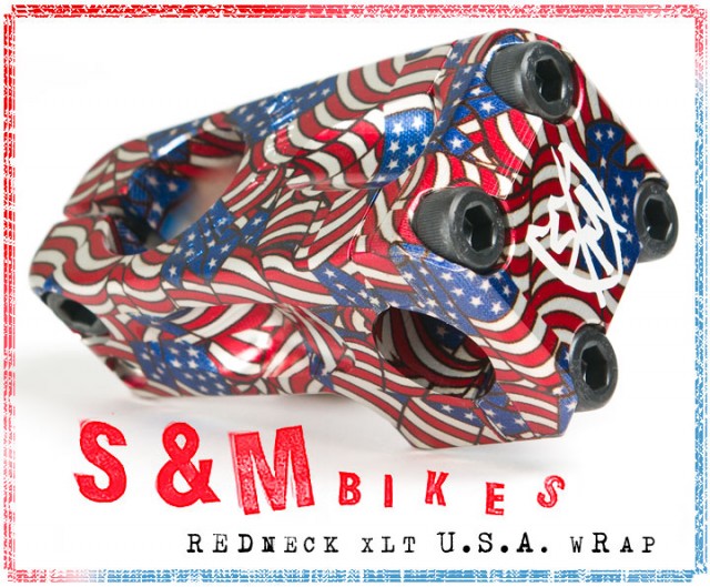 Red, White & Blue Redneck – S&M Bikes