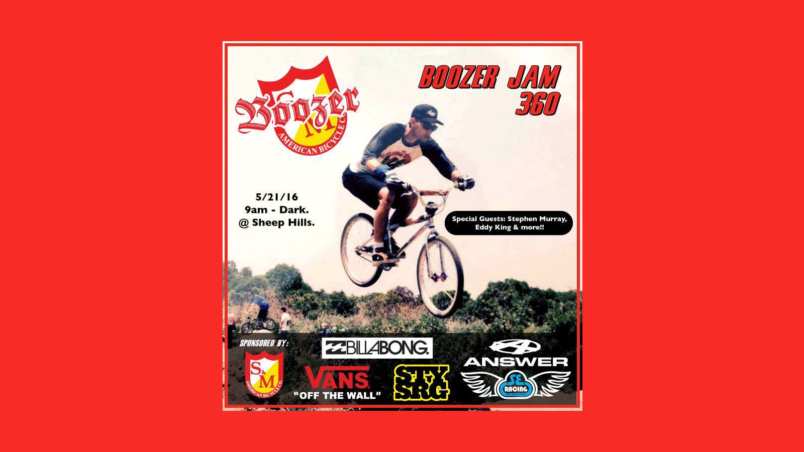 Boozer Jam Saturday – S&M Bikes